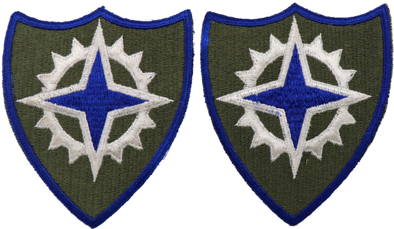 2 Original US WWII Army XVI Corps Patch - 16th Corps SSI Sleeve Uniform WW2 | eBay