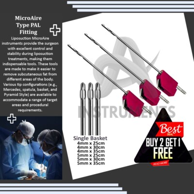 MicroAire Type Pal Liposuction Power Handle Reausable Autoclavable ...