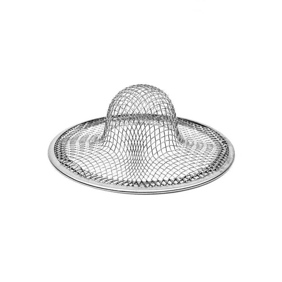 2pc Stainless Steel Kitchen Sink Strainer Stop Bath Tub Hair Catch ...