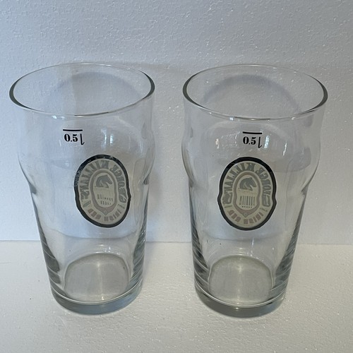 George Killian's 2 Irish Red Premium Lager Pint Beer Glasses St Patrick ...