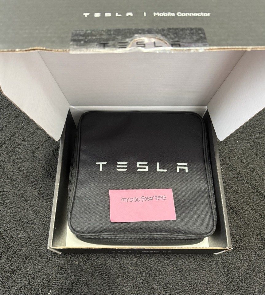Tesla Gen 3 charger Mobile Connector with 5-15 & 14-50 Adapters. (New ...