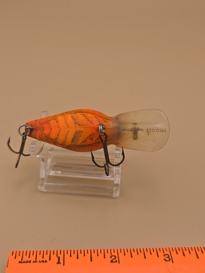 Pre-Rapala Storm Wiggle Wart Red Craw Vintage Fishing Lure | eBay