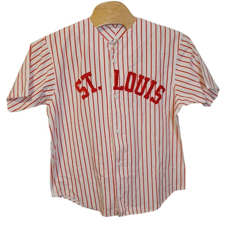 Vintage Chalk Line USA Red Stripe St.Louis Baseball Jersey Size XLarge ...