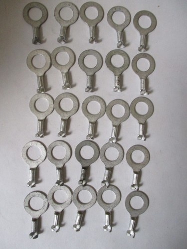 MS20659-27 Terminal Lug 3/8" Stud AMP 16-14 Alt. to MS20659-127 - Lot ...