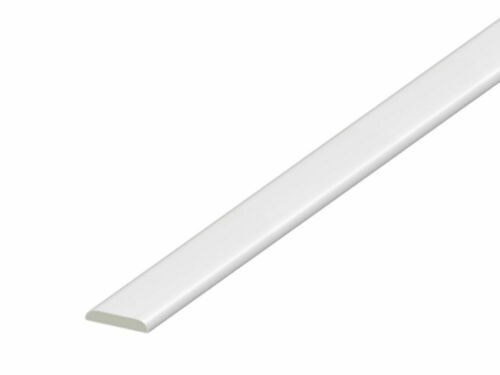 WHITE UPVC TRIM 20mm/40mm/60mm/90mm/12mm/19mm PACKS OF 5. DELIVERED ...