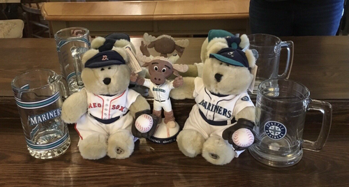 Collector’s Seattle Mariner Moose, Mugs & Seattle Mariner’s Baseball ...