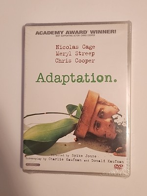 Adaptation (DVD) 2003 Nicolas Cage & Meryl Streep - Spike Jonze Film ...