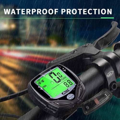 Bicycle Speedometer and Odometer Waterproof Cycle Bike Computer with ...