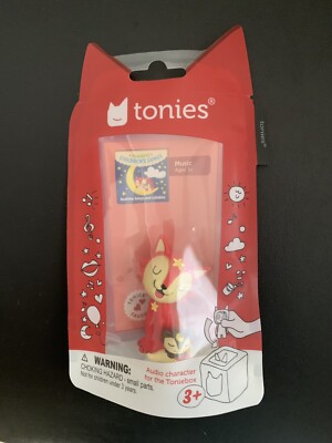 New Tonies Red Bedtime Cat Figure/Character for Toniebox Songs and ...