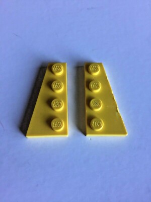 LEGO Parts: 2x4 Right & Left Wing Plates / Wedges, 47169 & 47170 ...