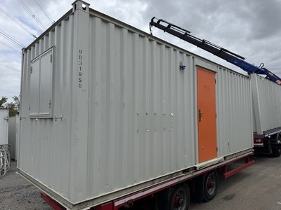 20ft Anti Vandal Site Office Cabin Container Welfare Block, Canteen ...