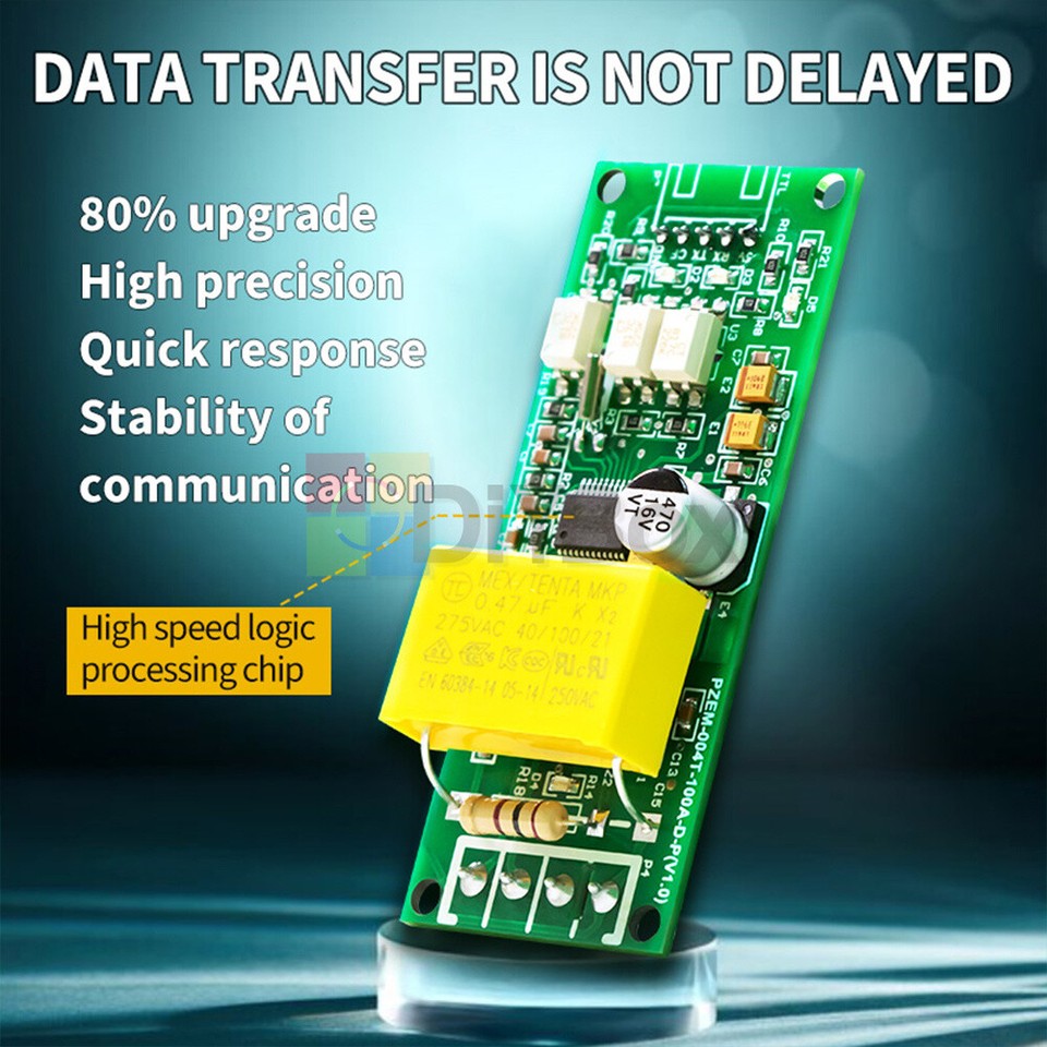 PZEM-004T-100A-D-P AC 80-260V Multifunction Meter Voltage Current Power ...