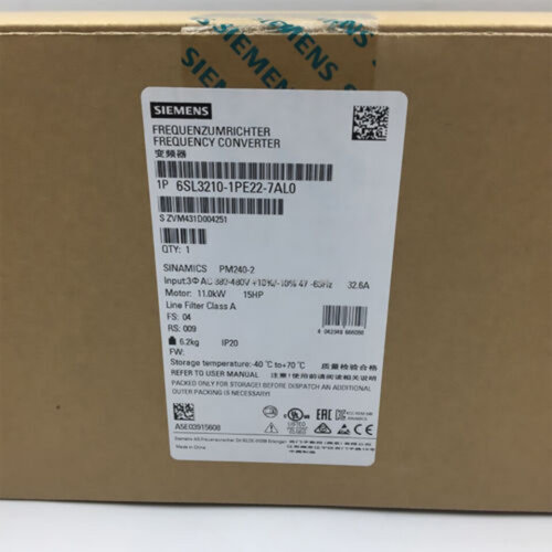 6SL3210-1PE22-7AL0 SIEMENS PM240-2 SINAMICS Power Module Brand New in ...