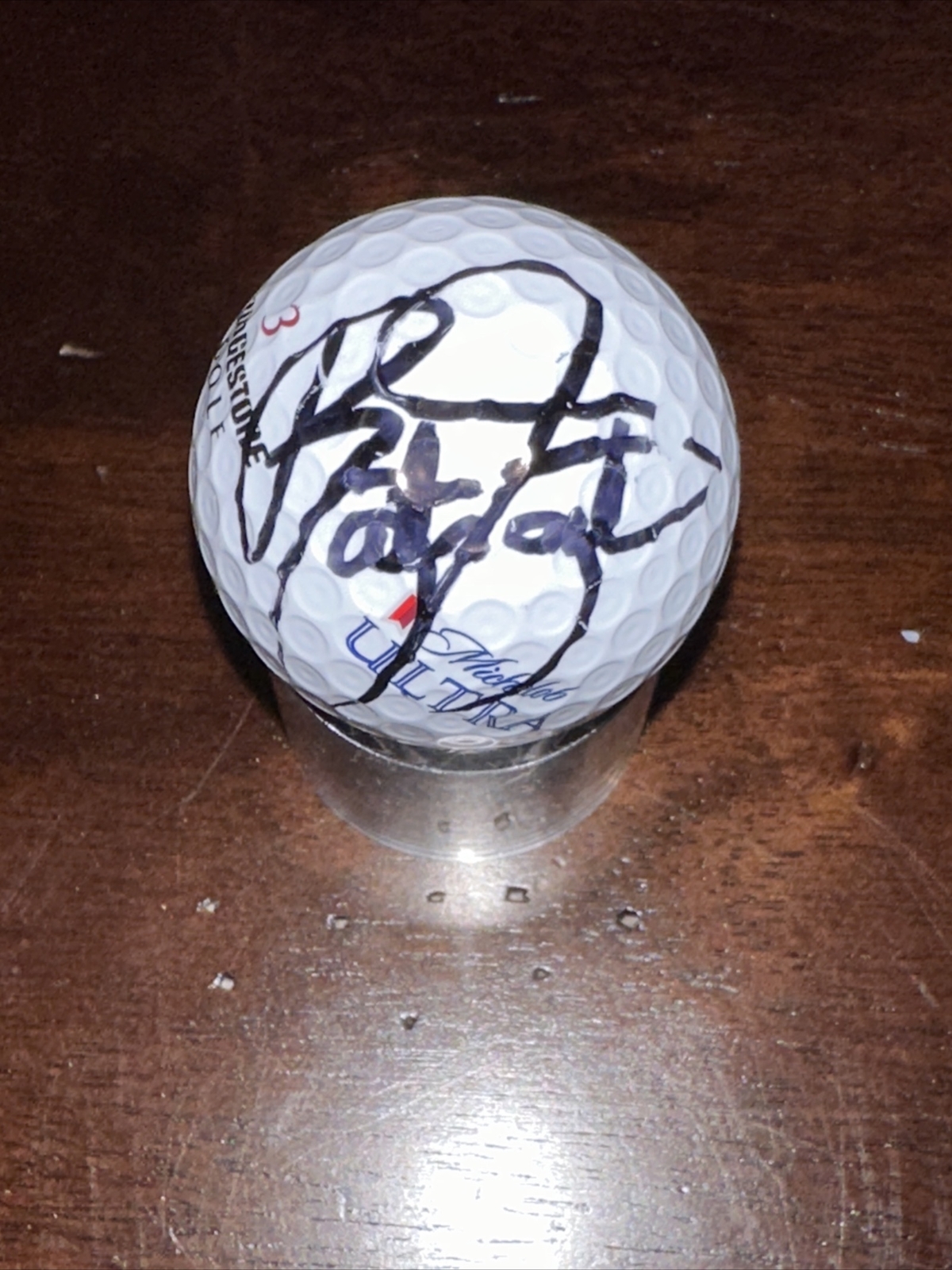 RICKIE FOWLER Signed Autograph Michelob Ultra Logo GOLF BALL PGA *FREE ...