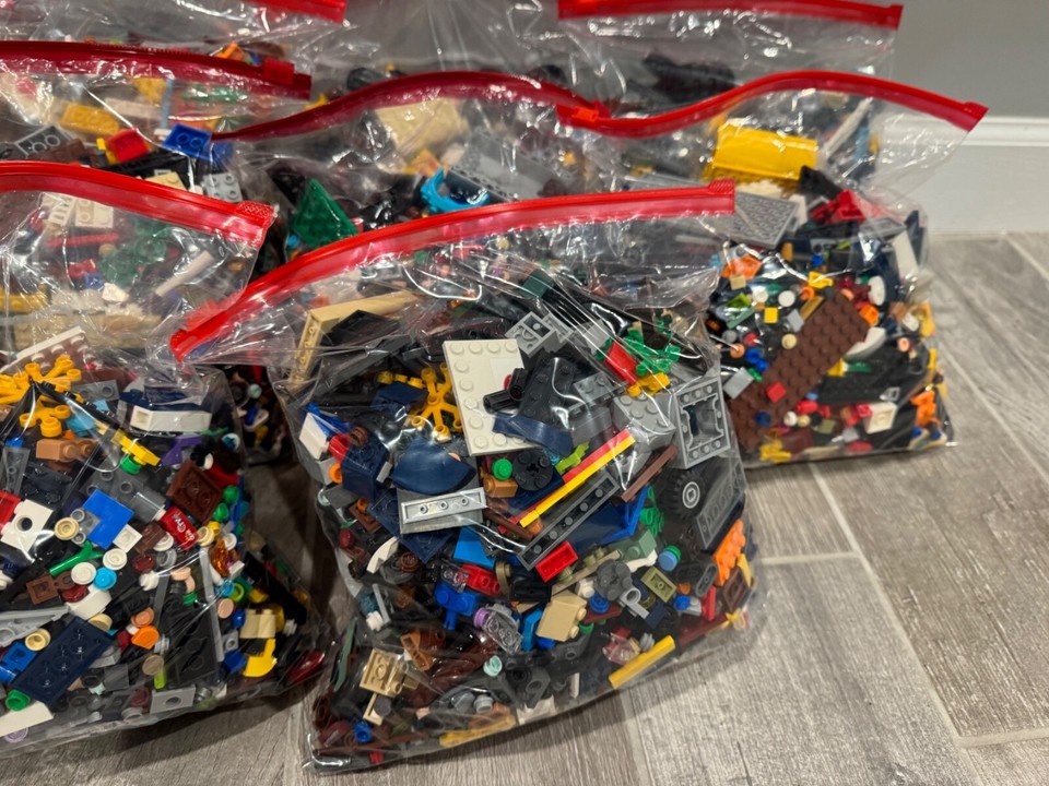 2 LBS OF BULK RANDOM LEGO PIECES FOR $14 !! | eBay