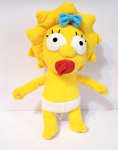The Simpsons Maggie Simpson w/ Pacifier 10” Plush Stuffed | eBay