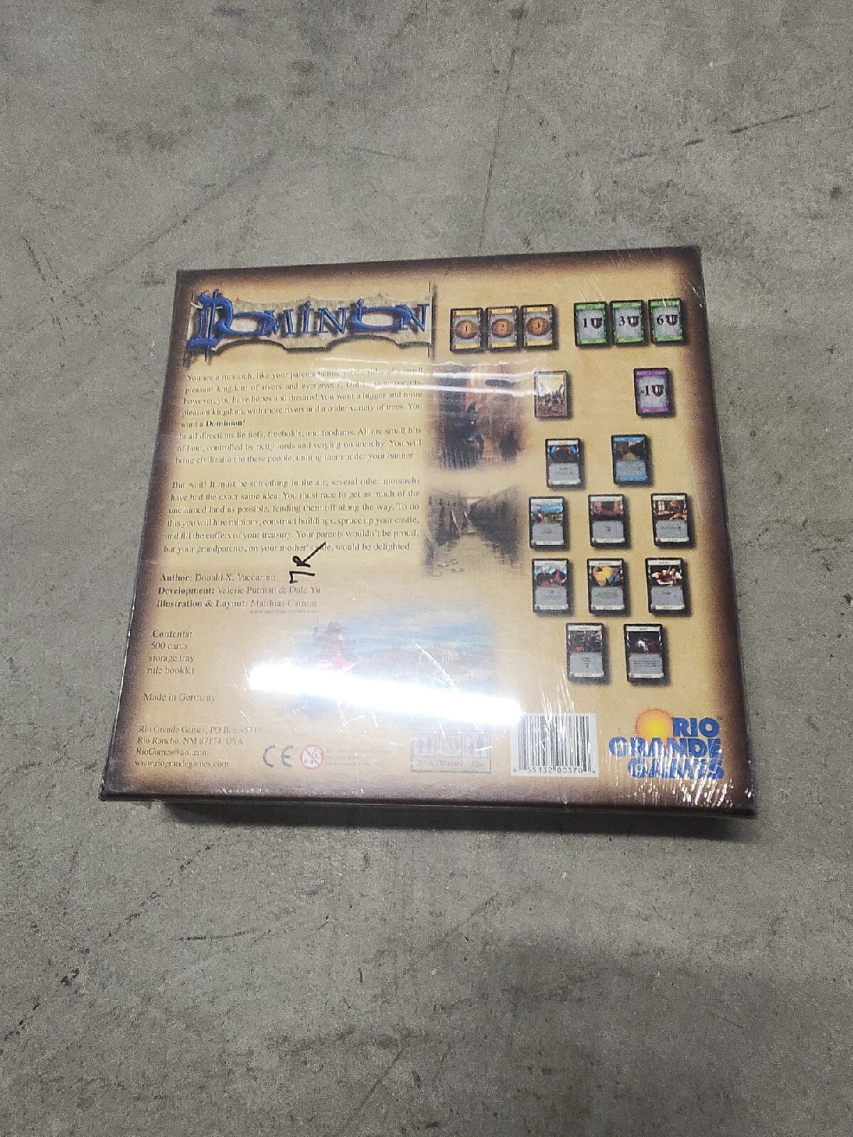 Dominion 1st Edition Board Game Rio Grande Games for sale online | eBay