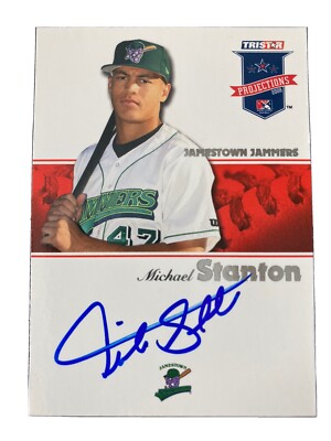 1008 Tristar Projections Michael Stanton Autograph card | eBay