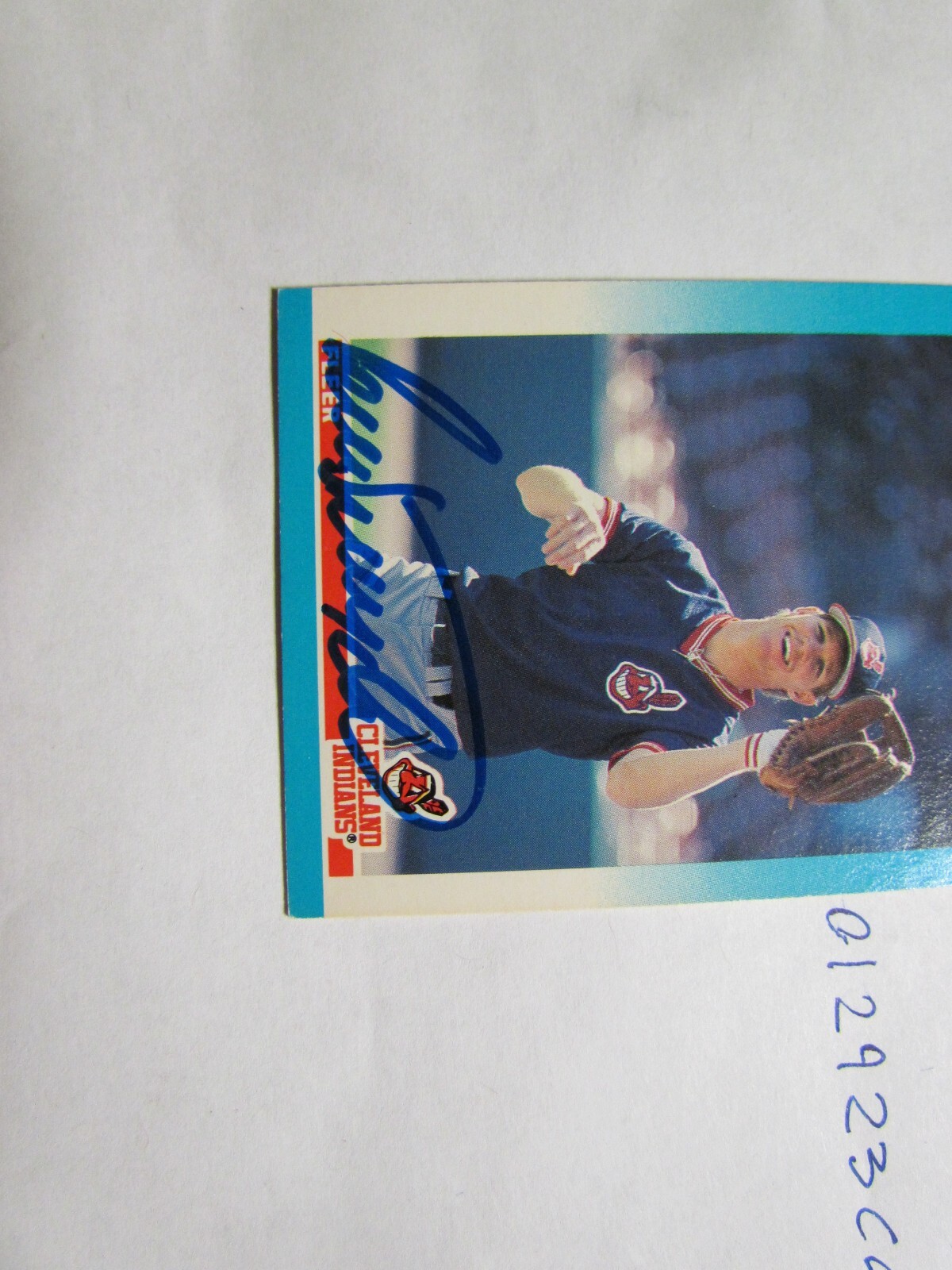 1987 Fleer Cory Snyder signed baseball card | eBay