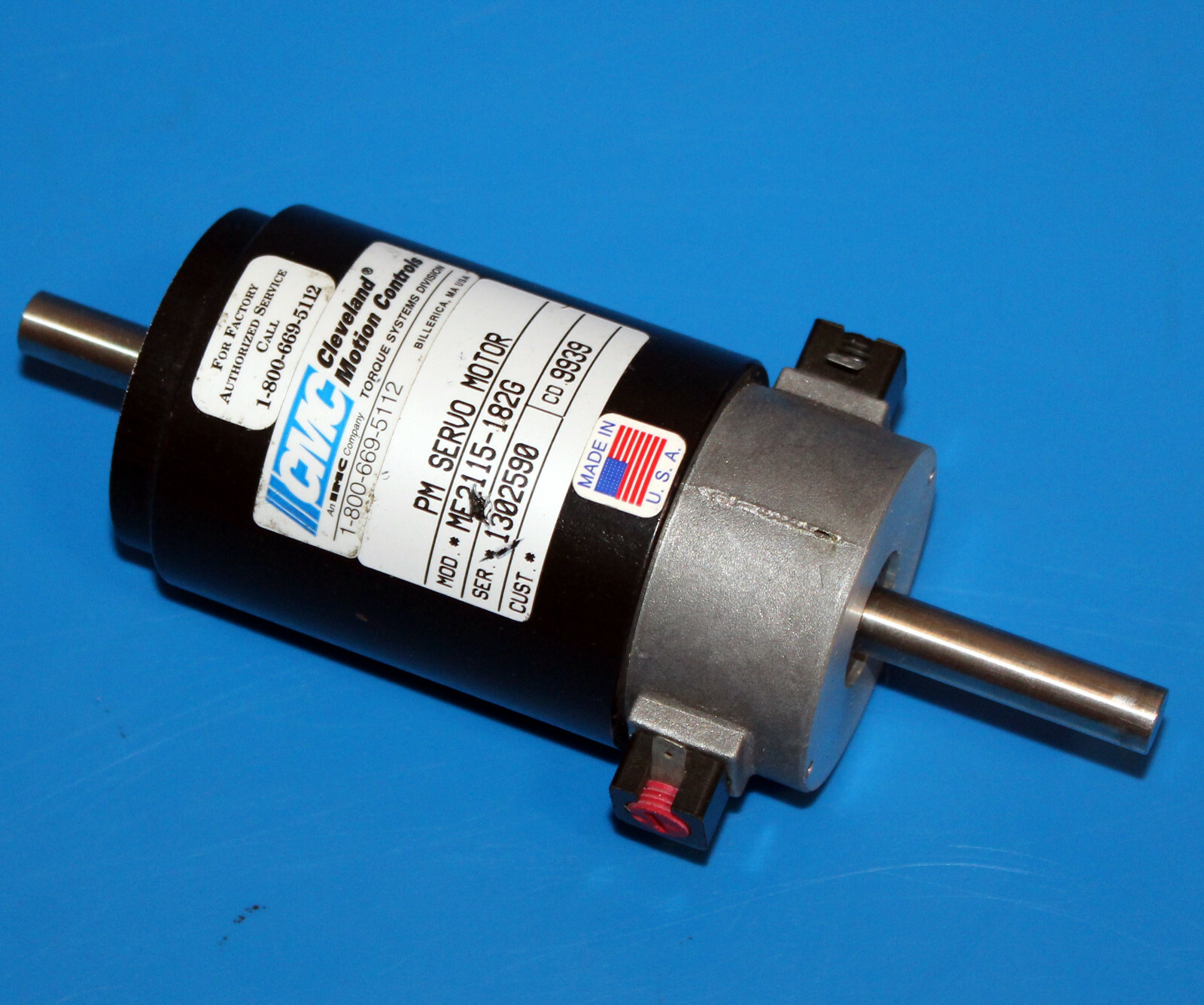 New CMC Cleveland Motion Controls PM Servo Motor ME2115-182G | eBay