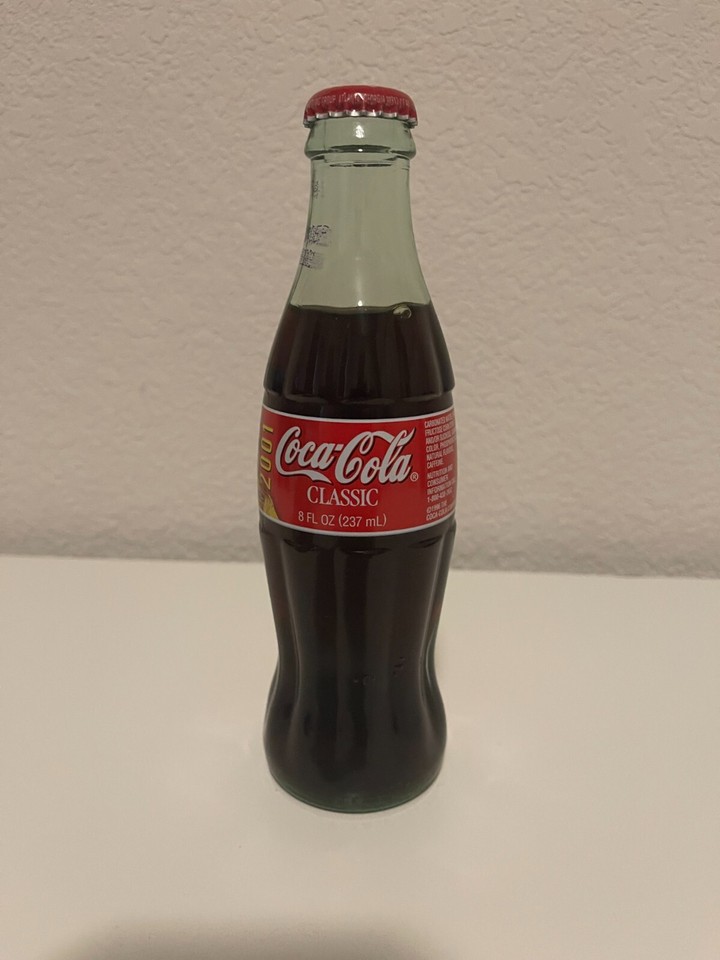SEALED 2001 Steve Park # 1, Coca-Cola Racing Family, 8 Oz Coke Bottle ...