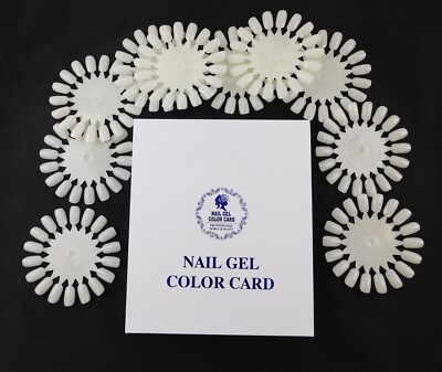 120 Colors Nail Polish Display Chart UV Gel Color Card | eBay