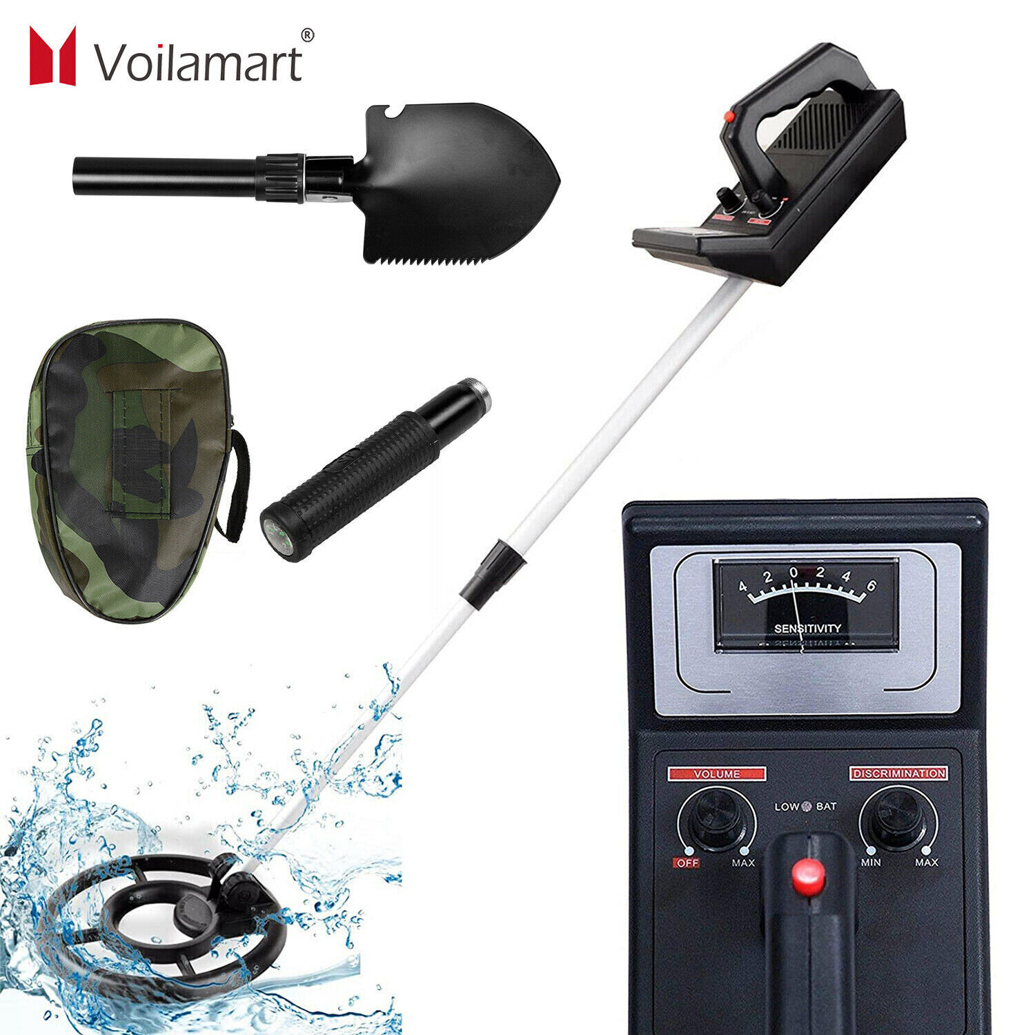 Metal Detectors Waterproof Gold Digger Deep Sensitive Hunter Coil Searcher
