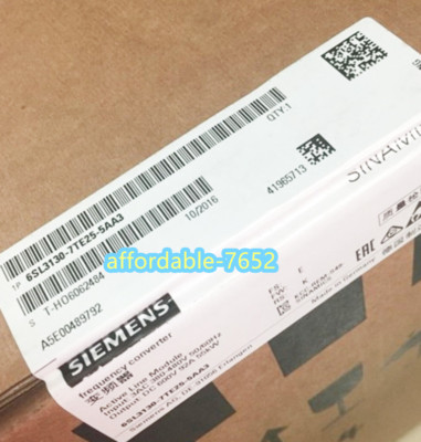 siemens 6SL3130-7TE25-5AA3 S120 MODULE INPUT: 3AC 380-480V,50/60HZ New ...