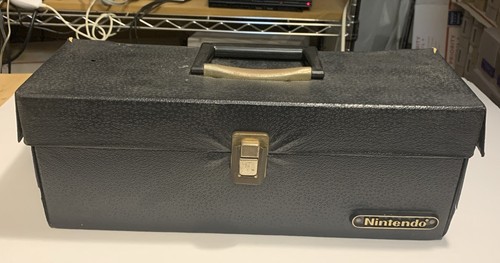 Vintage Nintendo NES Game Storage Case 15 Cartridge Holder Carry Box ...