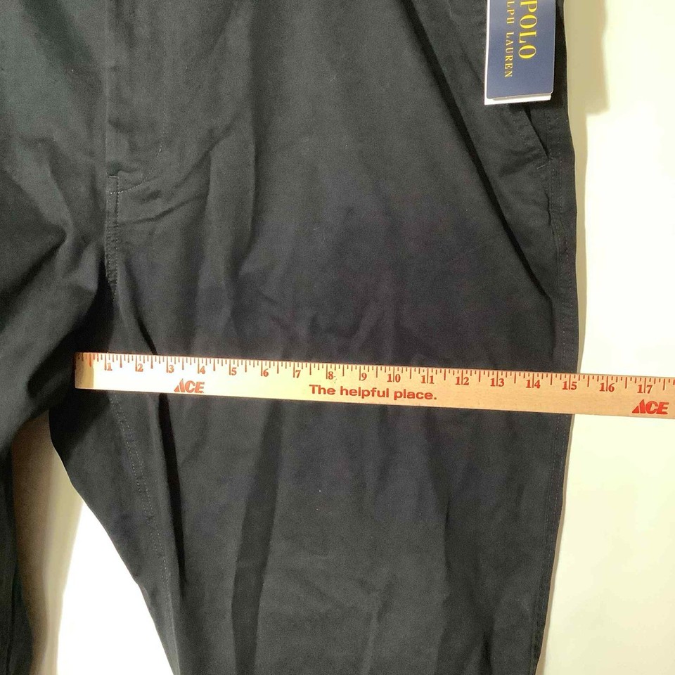 Polo Ralph Lauren Men’s Classic Fit Black Pants Size 4XLT Brand New NWT ...