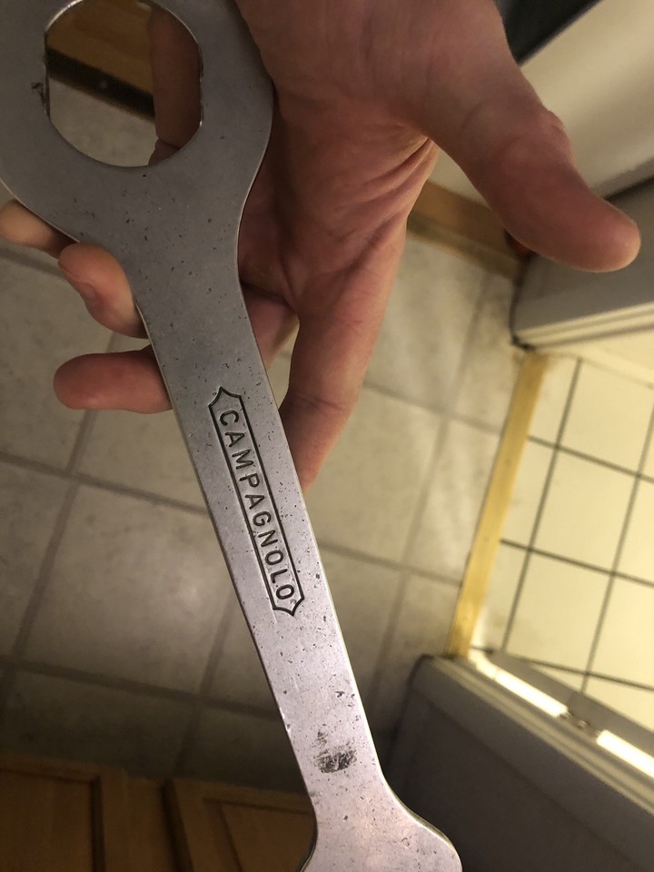 Campagnolo #713 Bottom Bracket Fixed Cup Wrench & 15mm Pedal Wrench | eBay