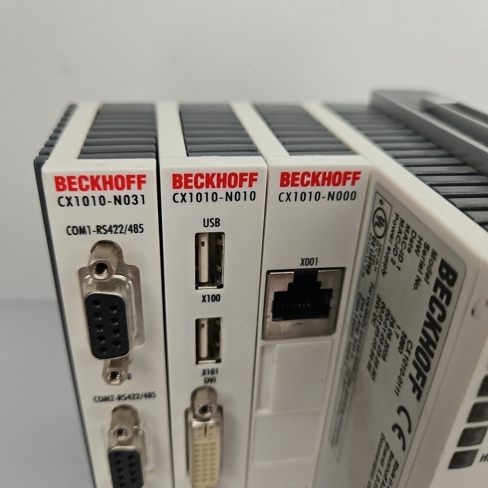 Beckhoff CX1010-0111 N000 N010 N031 PLC Control Module CPU Connector ...