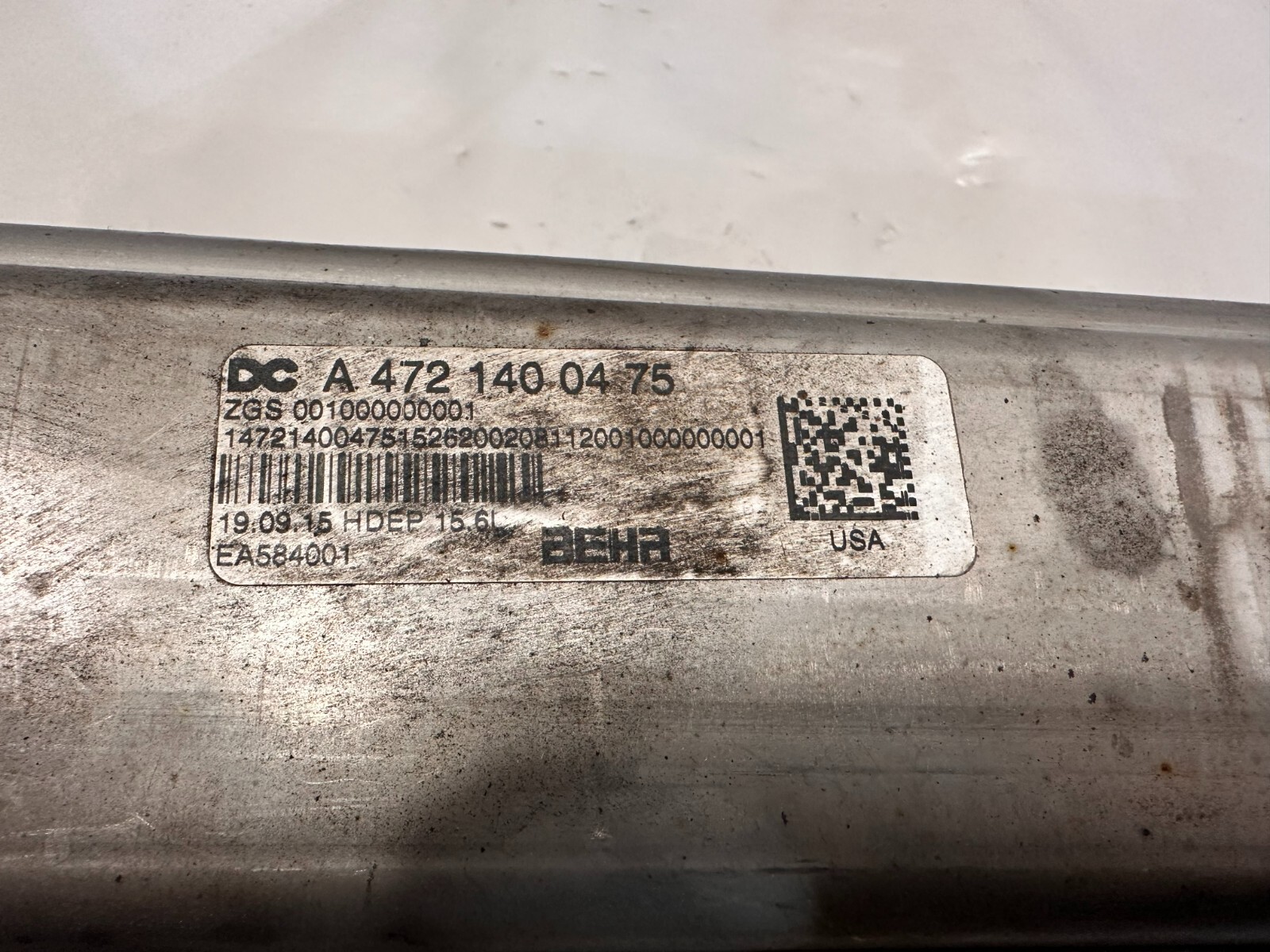 Genuine Detroit Diesel Dd15 EGR Cooler A4721400475 for sale online | eBay