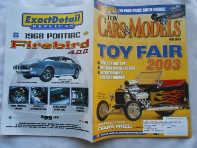 TOY CARS & MODELS Magazine-MAY,2003 | eBay