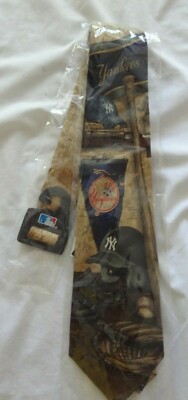 NEW YORK YANKEES MLB SILK TIE BY EAGLES WINGS, new | eBay