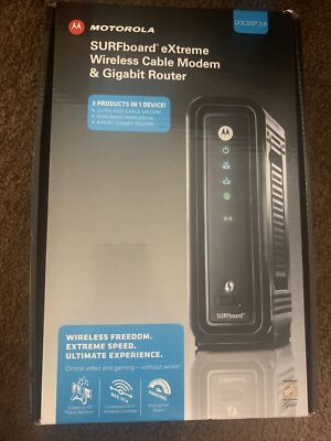 Motorola ARRIS SURFboard SBG6580 DOCSIS 3.0 Cable Modem Wi-Fi Router | eBay