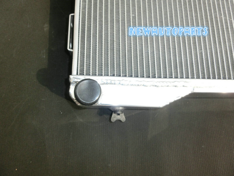 62MM 3 Row Aluminum Radiator + Fan For AUSTIN HEALEY 3000 1959-1967 66 ...