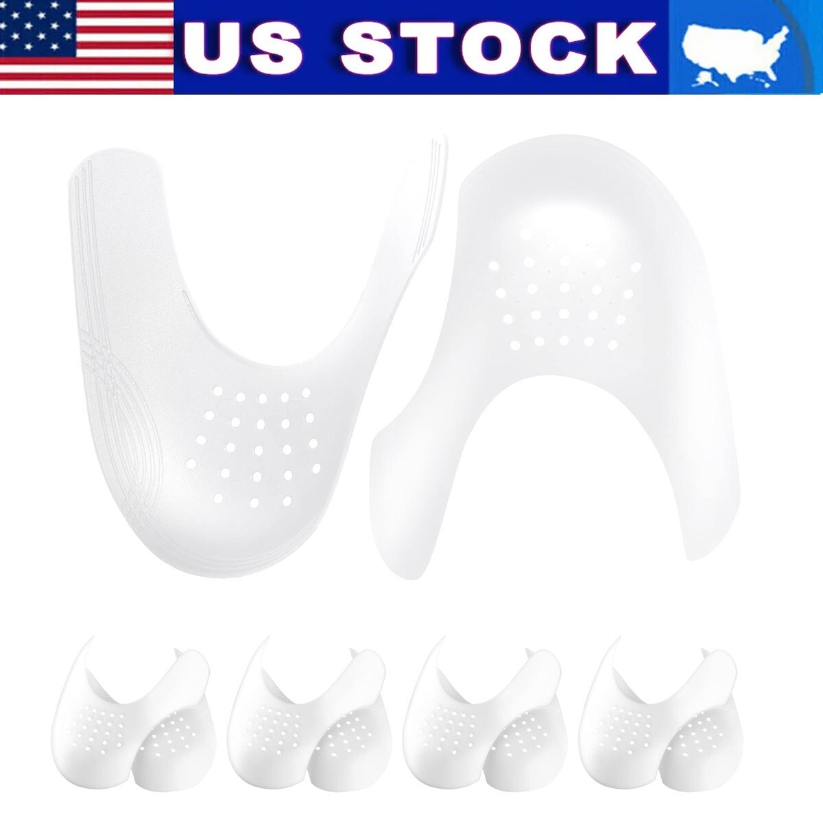 5 Pairs Shoe Boot Creases Preventers, Anti-Wrinkle Shoe Guards Shoe ...