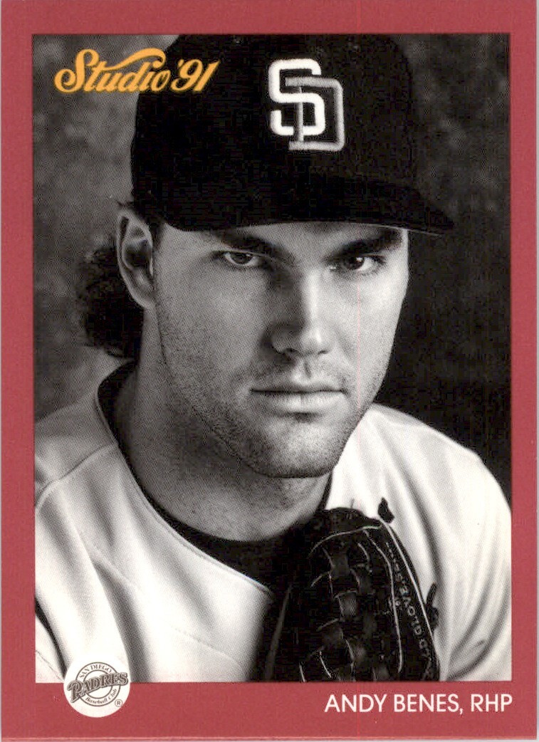 1991 Studio Andy Benes San Diego Padres #242 Baseball Card | eBay
