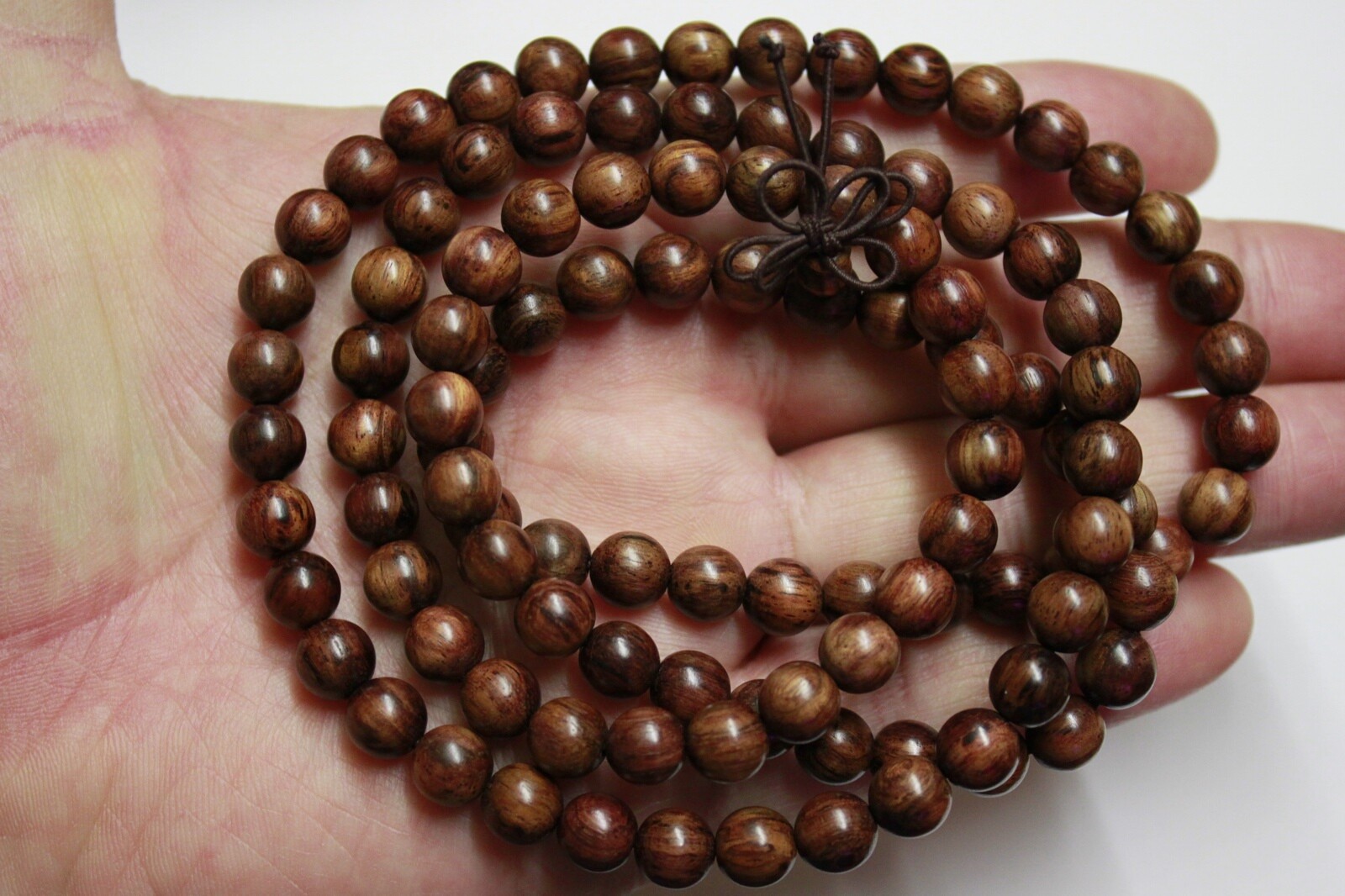 Genuine Natural Hainan Huanghuali Preyer Buddha Beads Necklace Bracelet ...