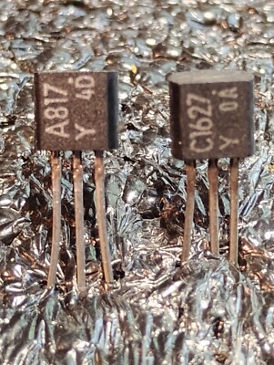 2SA817 & 2SC1627 Toshiba Transistors matched to within a 1.5% Tolerance ...