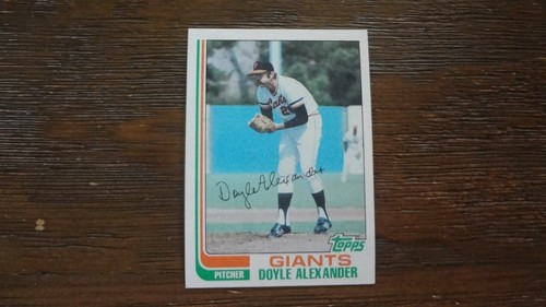 1982 TOPPS # 364 DOYLE ALEXANDER BASEBALL CARD | eBay