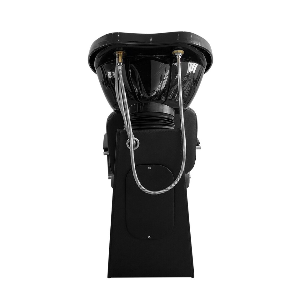 Barber Shop Backwash Units Salon Hair Washing Chair Shampoo Bowl Sink ...