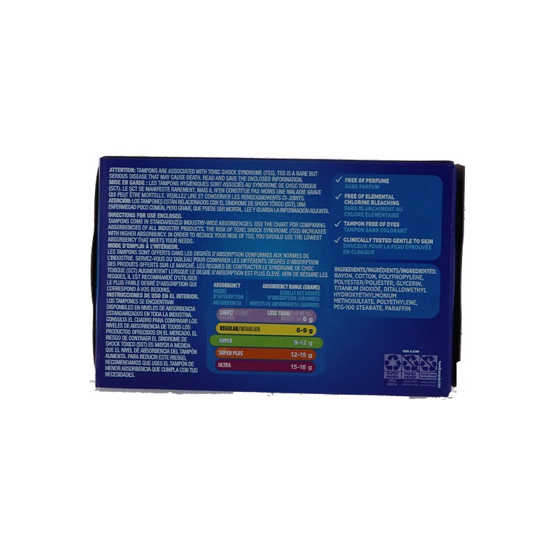 Tampax Super Tampons (Green) Unscented - (Pack of 10) | eBay