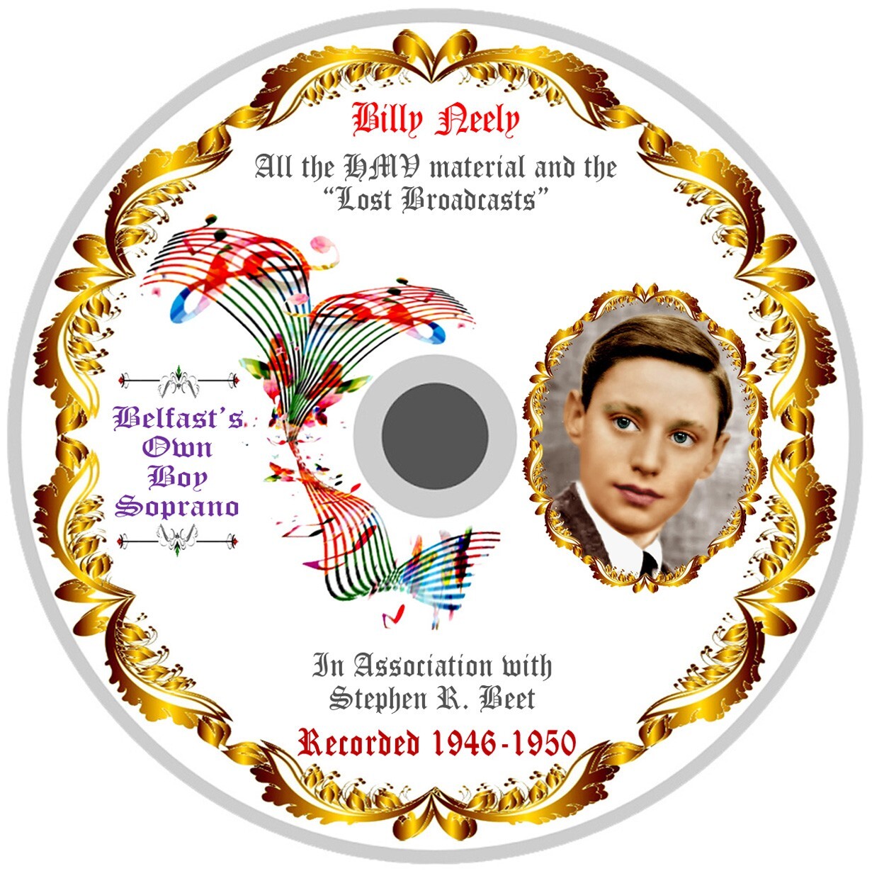 Billy Neely Belfast's Own Boy Soprano Recorded 1946 - 1950 - Gerald ...