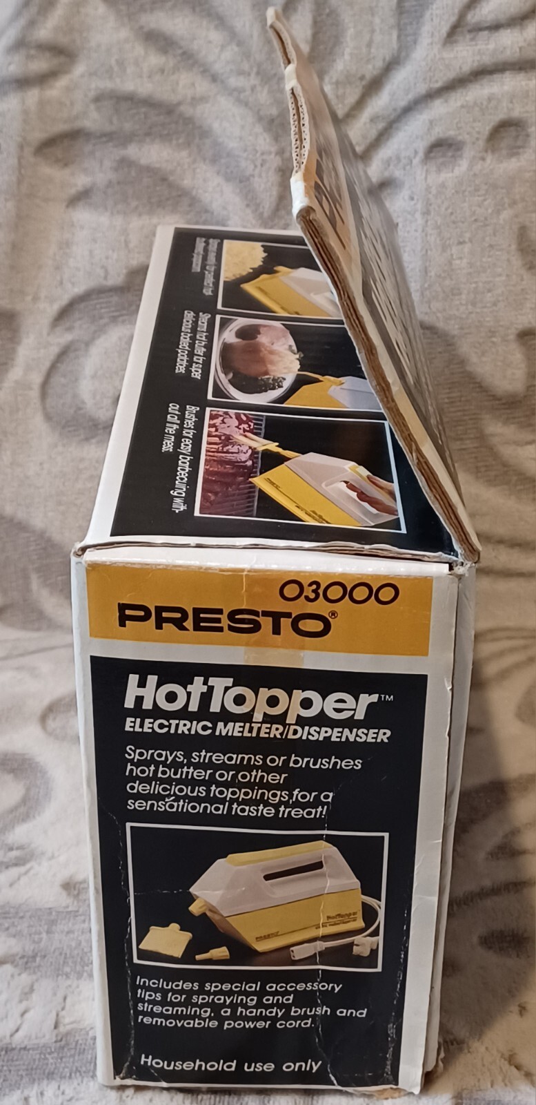Vintage Presto Hot Topper Automatic Electric Melter Dispenser Butter ...