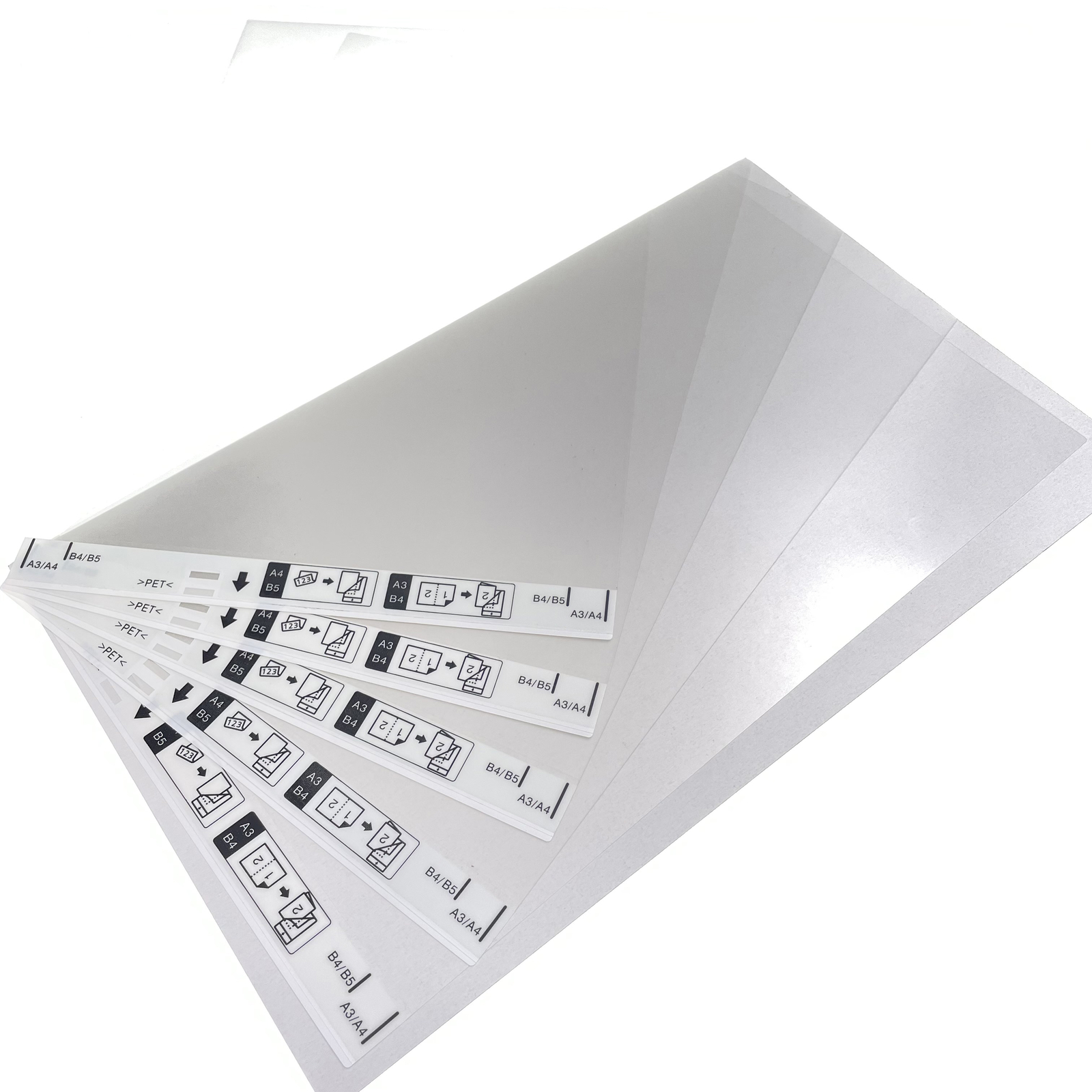 5pc X Carrier Sheet Sheets for Epson FF-680 RR-600W DS-C330 DS-C480W DS ...