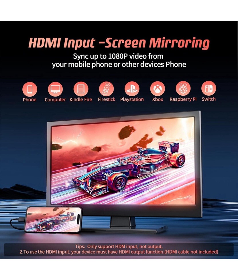 16.2 inch tv DVD Combo Small tv for Kitchen 1080P LCD Non Smart tv 12 ...