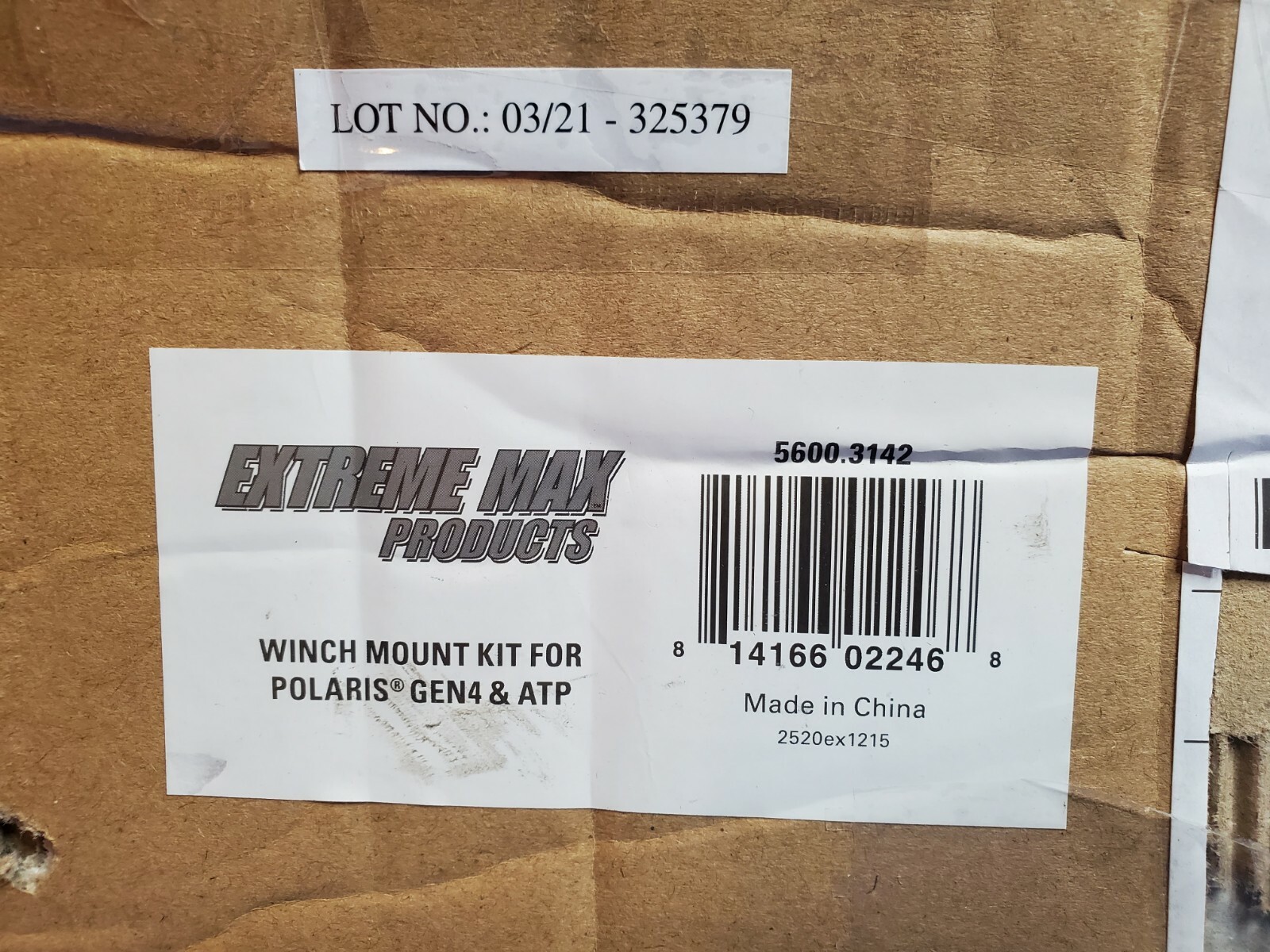 Extreme Max 5600.3142 ATV Winch Mount Polaris Gen 4 Chassis 2day ...