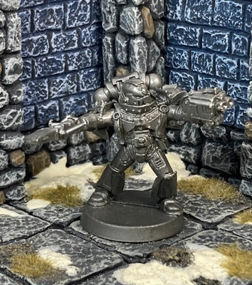 40K Space Marine GREY KNIGHT #5 FORCE HALBERD power armor kill team GW ...